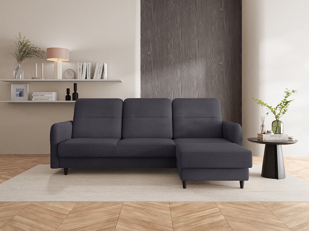 Narożnik z funkcją spania Dakari L-kształtny z pojemnikiem ...