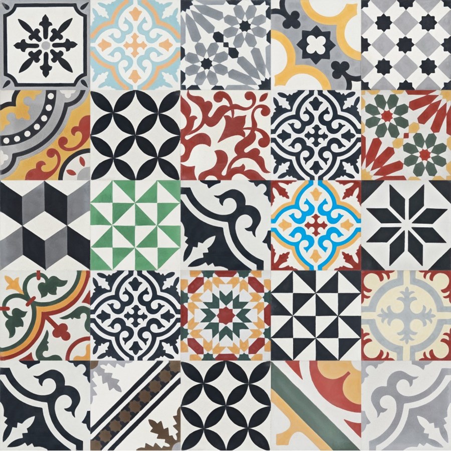 Płytki cementowe PATCHWORK - Płytki - zdjęcia, pomysły, inspiracje ...