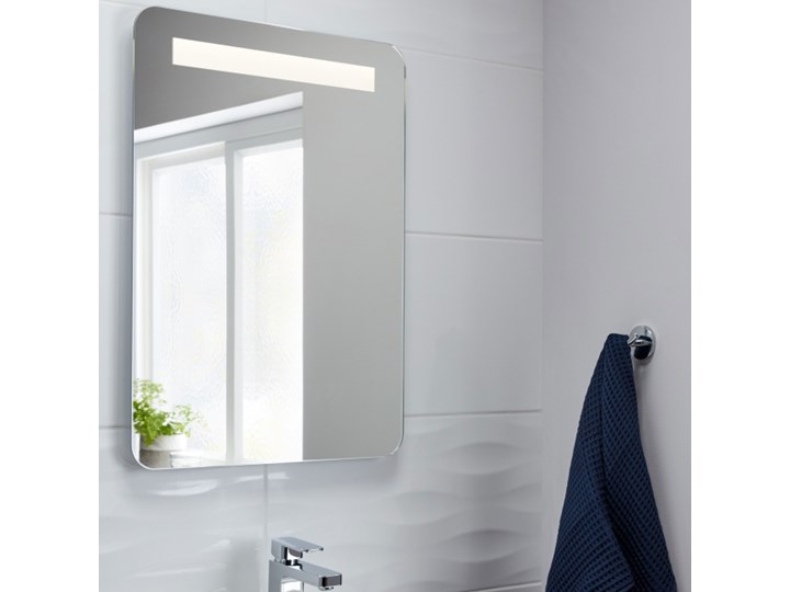 Lustro prostokątne Cooke&Lewis Colwell 70 x 50 cm z oświetleniem LED ...